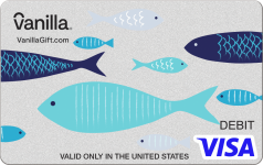 Swimming Fish Gift Card | Vanilla Visa