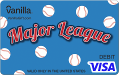 Major League Gift Card | Vanilla Visa