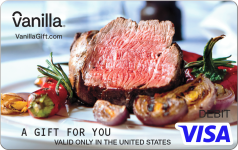 Upscale Dining eGift Card | Vanilla Visa