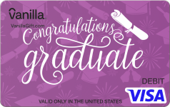 Con-GRAD-ulations Gift Card | Graduation Gift Card | Vanilla® Visa®