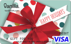 Happy Dots Box eGift Card | Visa Holiday eGift Cards | Vanilla Visa
