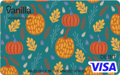Fall Pattern Gift Card | Vanilla Gift
