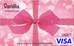 Wrapped Up Pink Gift Card | Vanilla® Visa®