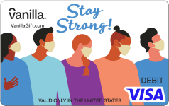 Stay Strong Gift Card | Sympathy Gift Card | Vanilla Visa