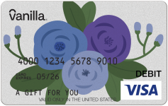 Purple Bouquet Visa Gift Card | Gift Cards For All Occasions | Vanilla Gift