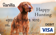 Happy Hunting Gift Card | Father's Day Gift Cards | Vanilla Gift
