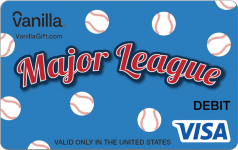 Major League Gift Card | Vanilla Visa