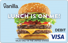 Big Burger Visa Gift Card | Travel & Food Gift Cards | Vanilla Gift