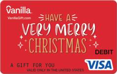 Mint & Merry Christmas Visa Gift Card | Vanilla Gift