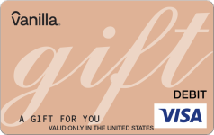 Rose Gold Gift Card | Luxury Gift Card | Vanilla Gift