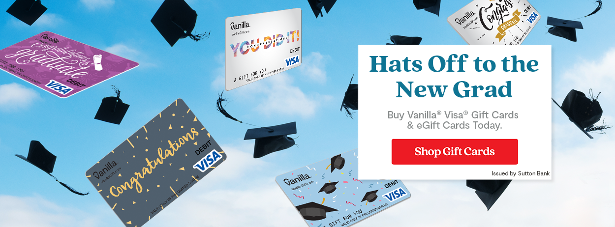 Buy Visa Gift Cards, eGift Cards | Vanilla Gift.com