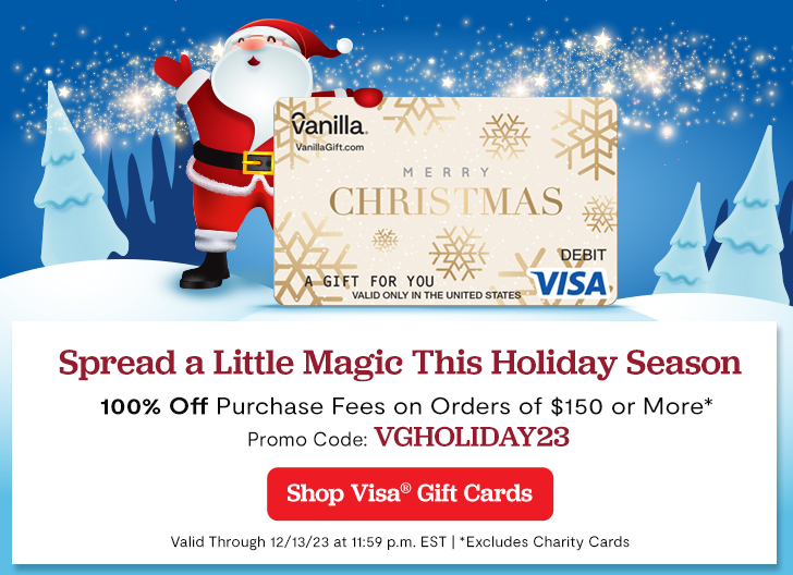 Buy Visa Gift Cards & eGift Cards | Vanilla Visa