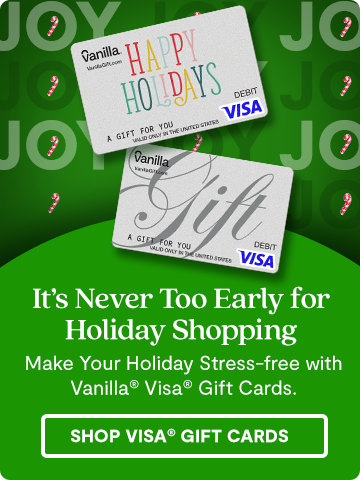 Buy Visa Gift Cards & eGift Cards | Vanilla Visa